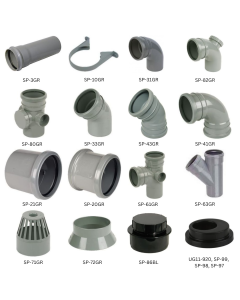 GBP Grey Soil Pipe - 110mm Plastic Soil Pipe - Guttering & Drainage | GBP
