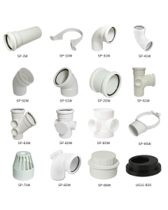 GBP Plastic Soil Pipe 110mm White - 110mm Plastic Soil Pipe - Guttering ...