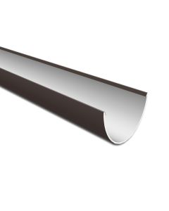 GBP Brown Deepstyle Gutter and Downpipe - Deepstyle 116mm Gutter and ...