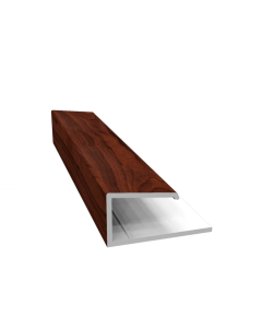 GBP Rosewood Foiled UPVC Shiplap Cladding - Coloured Shiplap Cladding ...