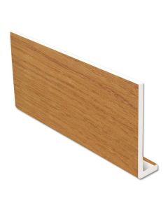 GBP Irish Oak Cappit | Reveal Liner - Woodgrain Foiled UPVC Fascia ...
