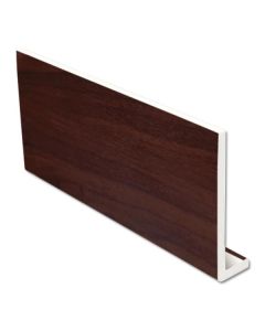 GBP Rosewood Cappit | Reveal Liner - Woodgrain Foiled UPVC Fascia Board ...