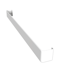 GBP White Grain Cappit Fascia | Reveal Liner - Woodgrain Foiled UPVC ...