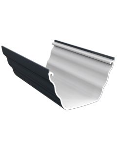 GBP Anthracite Ogee Gutter and Downpipe - Ogee Gutter and Square ...