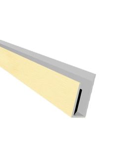GBP Cream Grain Hollow Cladding Soffit - Woodgrain Foiled Hollow Soffit ...