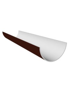 GBP Brown Round Gutter and Downpipe - Half Round Gutter and Downpipe ...