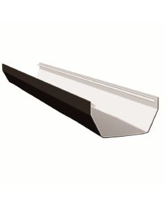 GBP Black Square 114mm Plastic Gutter and Square 65mm Downpipe ...