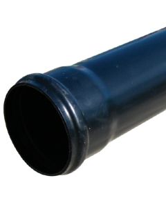 GBP Soil Pipe 110mm Black Plastic - 110mm Plastic Soil Pipe - Guttering ...