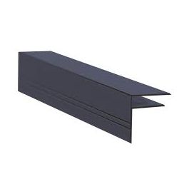 GBP Aluminium Ali F Section Anthracite Grey 10mm 4M * | GBP
