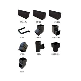 GBP Black Square Downpipe Quick Basket | GBP