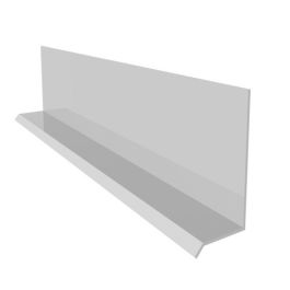 GBP Shiplap Drip Trim White 5M Freefoam | GBP