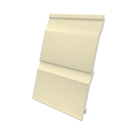 GBP 300mm Fortex Cladding Pale Gol d Textured Double Shiplap 5M | GBP