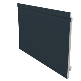 GBP 170mm Fortex Cladding Anth Grey Textured Feather Edge 5M | GBP