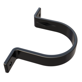 GBP Pipe Bracket Flush Fit Black Round Freeflow | GBP
