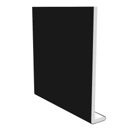 GBP 175 x 10mm Cappit Fascia Board Black 5M Colormax - Durable Exterior ...