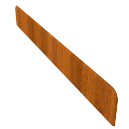GBP Fascia End Caps Golden Oak 250mm Freefoam | GBP