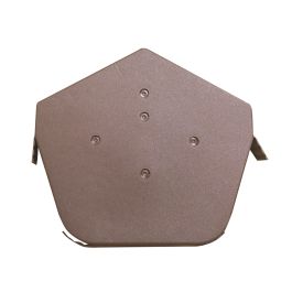 GBP Dry Verge Angled Ridge Cap Brown Easytrim - Secure Roof Edge Trim | GBP
