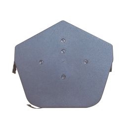 GBP Dry Verge Angled Ridge Cap Grey Easytrim - Secure Roof Trim | GBP
