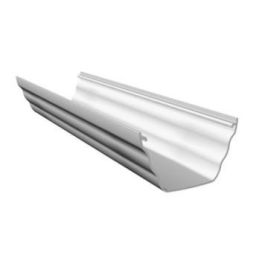 GBP Ogee Gutter 4 Mtr White | GBP