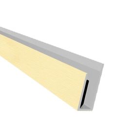 GBP J Edge Trim Cream Grain 5M | GBP
