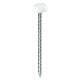 GBP White Steel 50mm Fasteners Pack Durable Finish | GBP