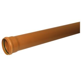 GBP 110mm Underground Pipe 6M single socket | GBP