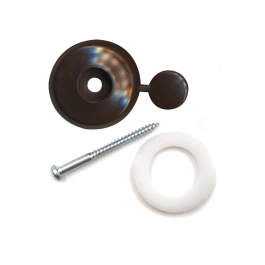 GBP Fixing Button 10mm Brown (10) | GBP